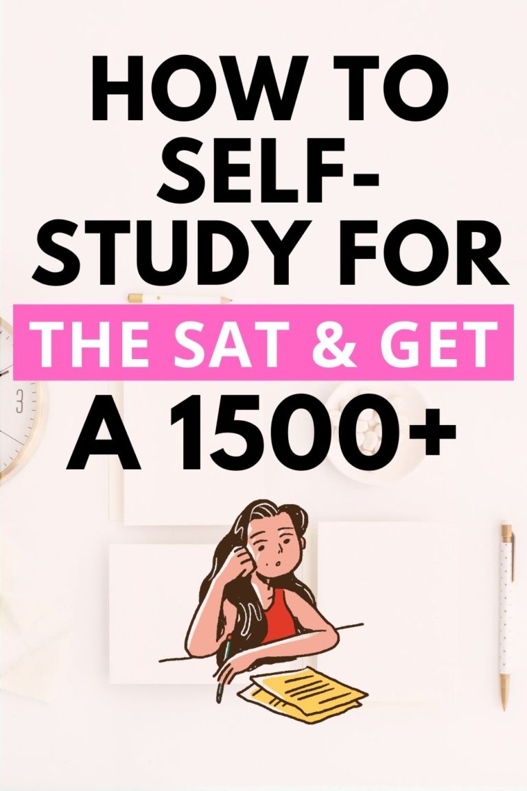 How To Self-Study For The SAT And Get A 1500+ - Sincerely Students