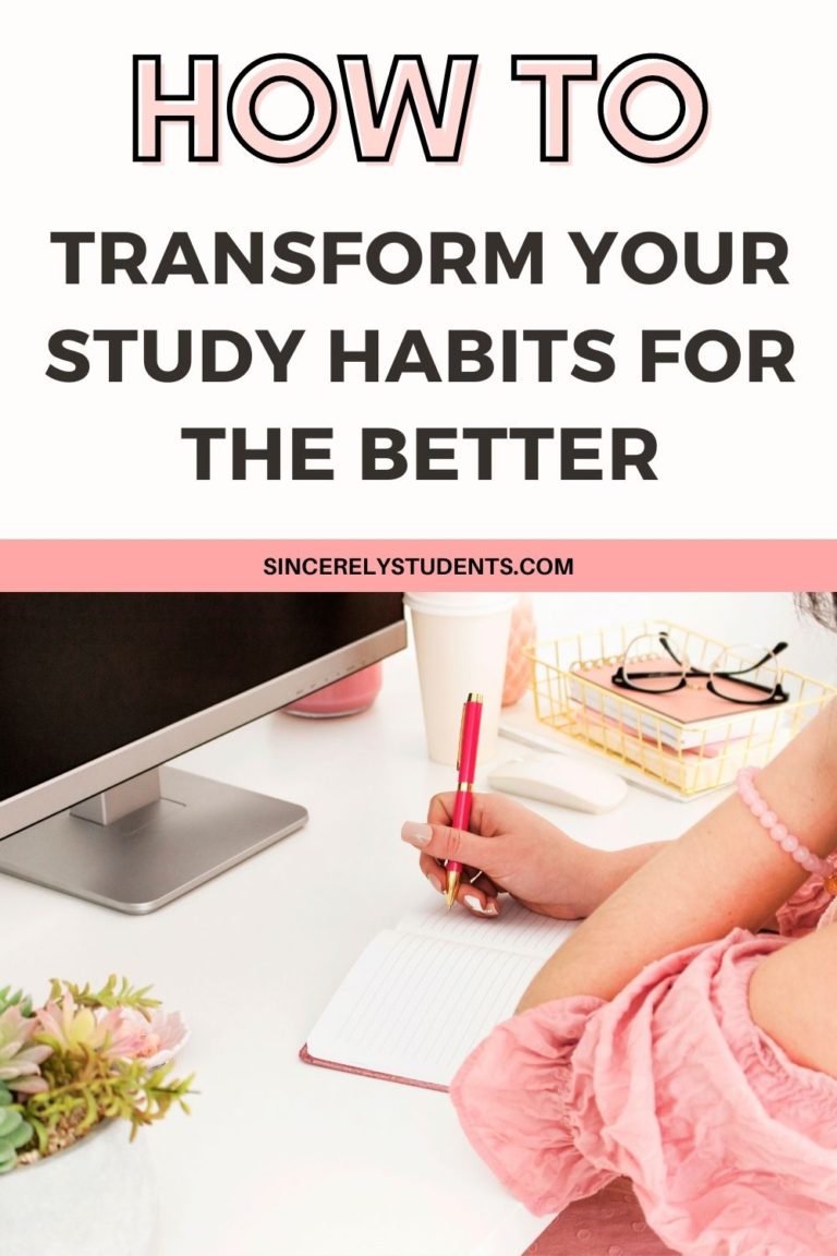 How To Transform The Way You Study In 7 Days - Sincerely Students