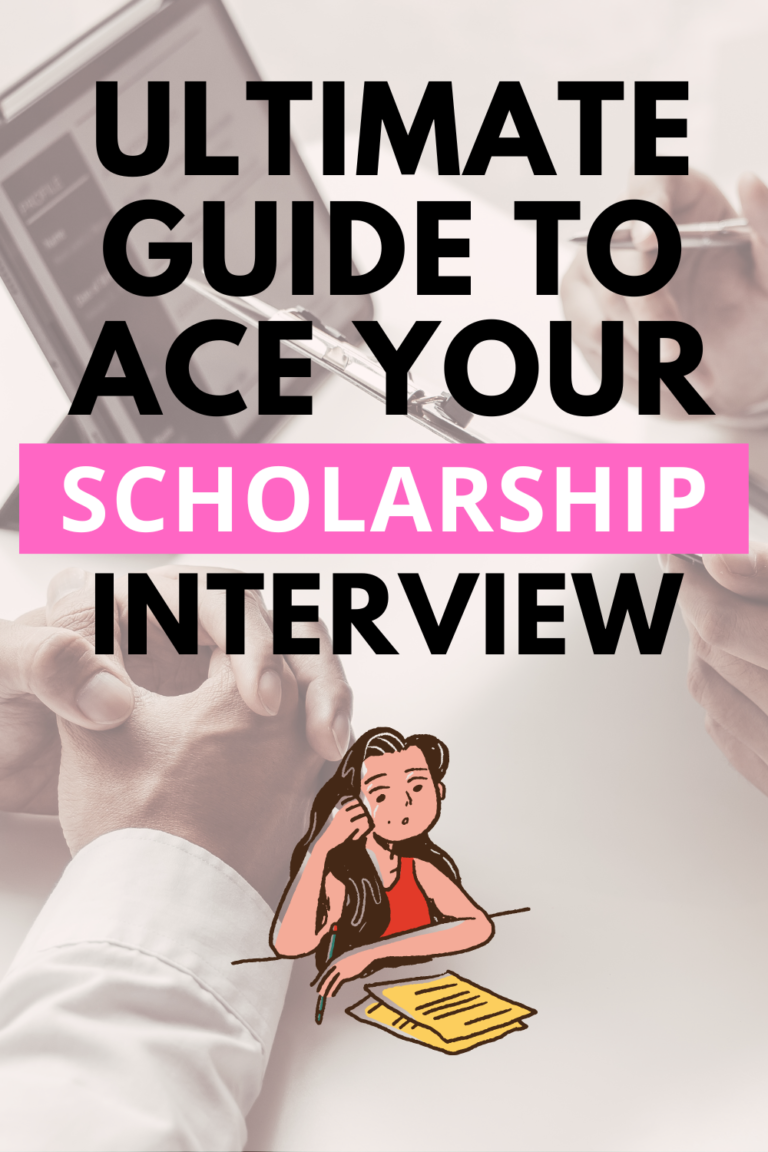 The Ultimate Guide To Acing Your Scholarship Interview - Sincerely Students